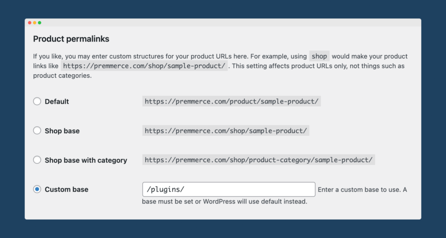 How and Why to Create Custom Permalinks for WooCommerce
