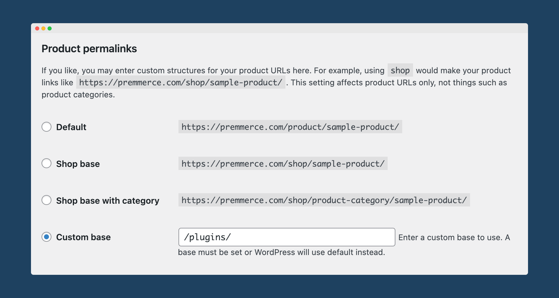 What Is The Best Permalink Structure For WooCommerce 